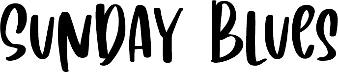 Sunday Blues font | Fonts2u.com