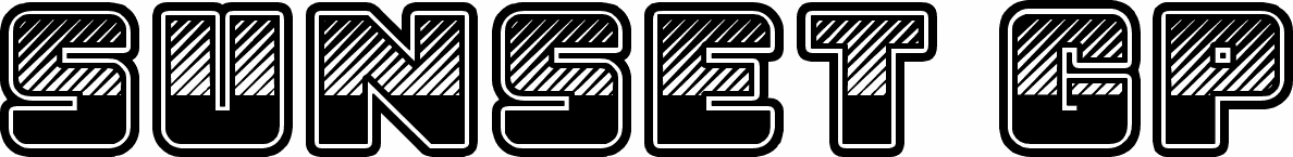 Sunset GP font | Fonts2u.com