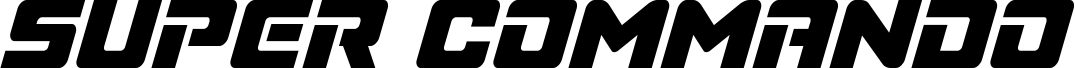 Super Commando Condensed font | Fonts2u.com