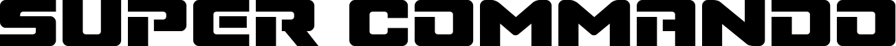 Super Commando Super Italic font