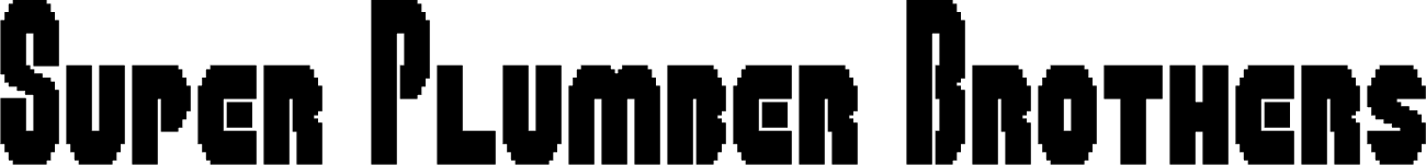 Super Plumber Brothers font | Fonts2u.com