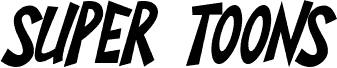Super Toons font