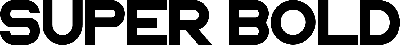 SUPERBOLD-Regular font