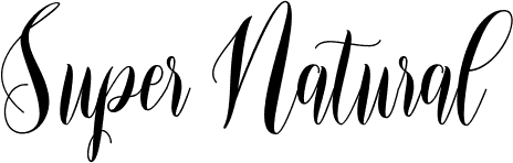 SuperNatural font
