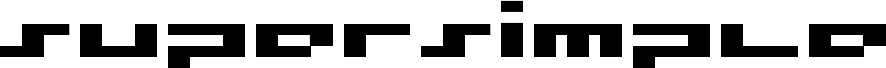 supersimple regular font | Fonts2u.com