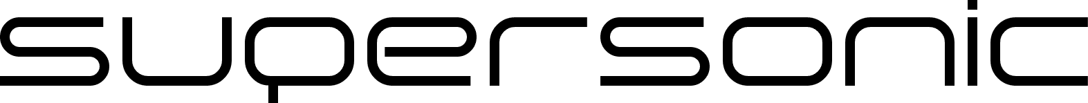 supersonic fuente | Fonts2u.com