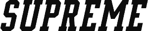 SUPREME BW90 Bold font