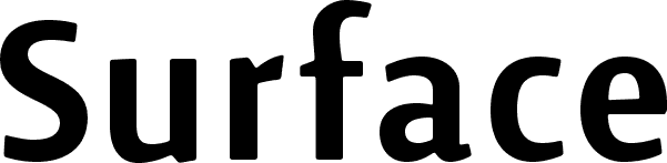 Surface-Medium font