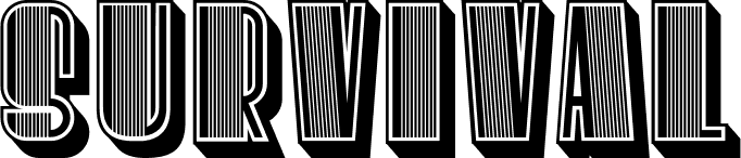Survival Regular font | Fonts2u.com