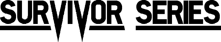 SURVIVOR SERIES font