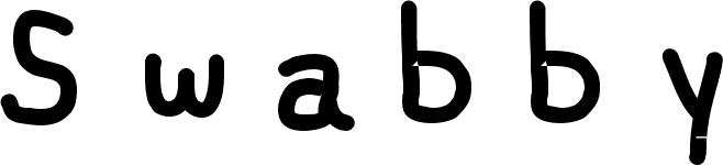 Swabby Bold font | Fonts2u.com