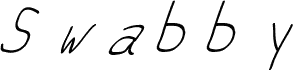 Swabby font | Fonts2u.com