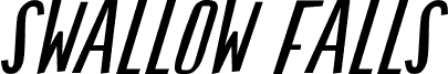 Swallow Falls font | Fonts2u.com