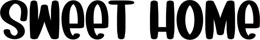 Sweet Home font