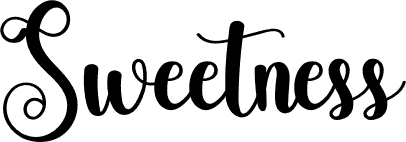 Sweetness font