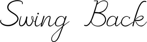 Swing Back Demo font | Fonts2u.com