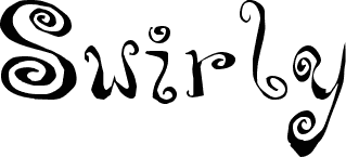 Swirly font | Fonts2u.com