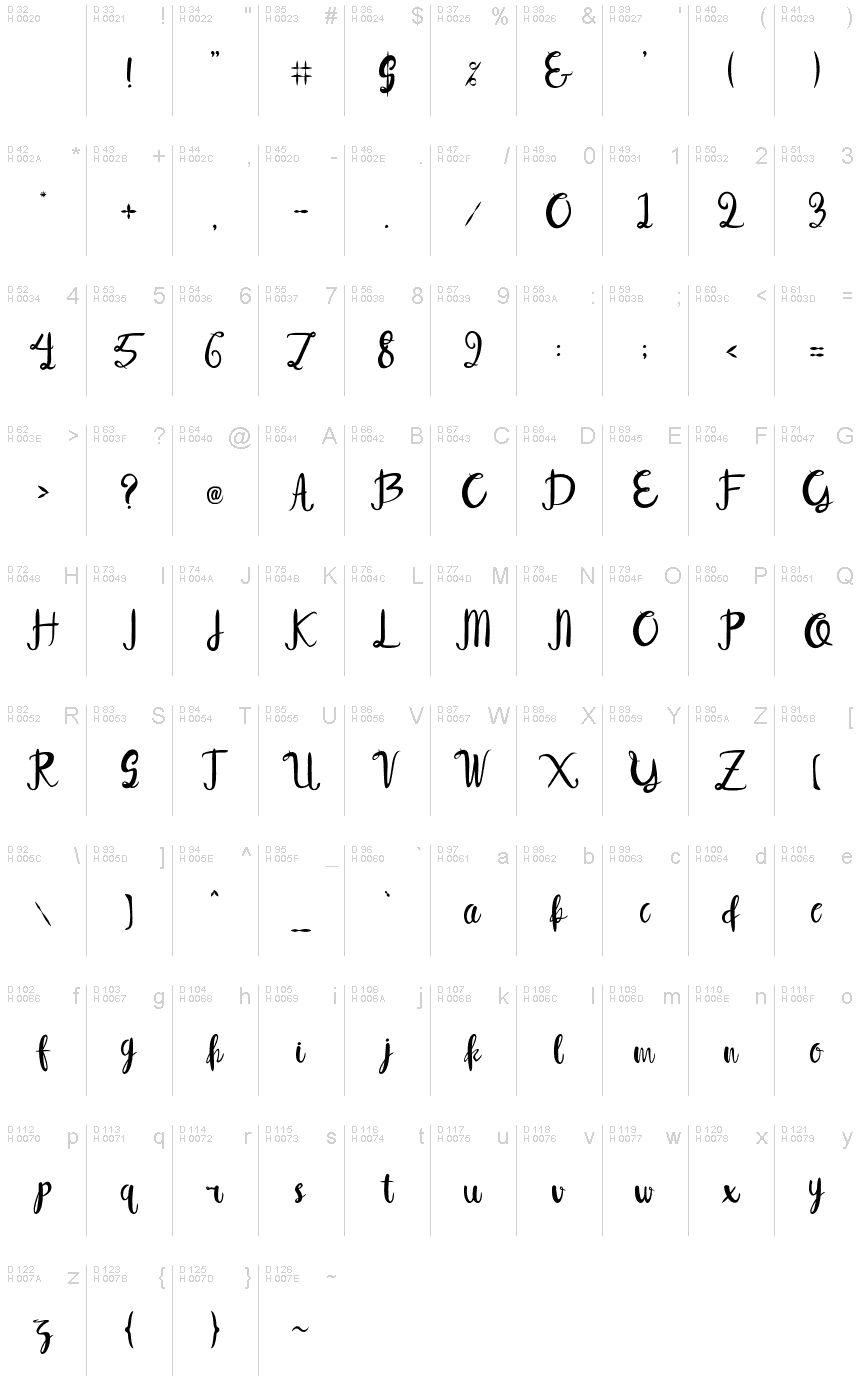 Syelma font | Fonts2u.com