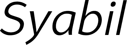 Syabil Trial Italic font | Fonts2u.com