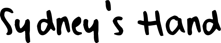 Sydney's Hand font | Fonts2u.com