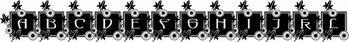 Sylvan-Capitals font | Fonts2u.com