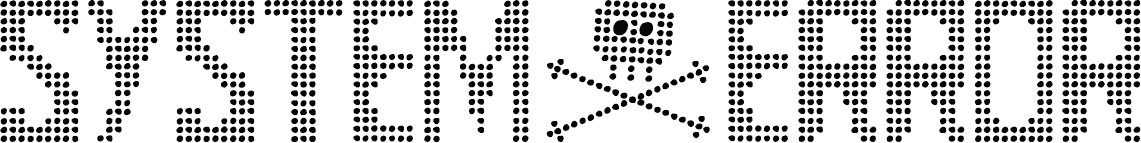 System+error font | Fonts2u.com