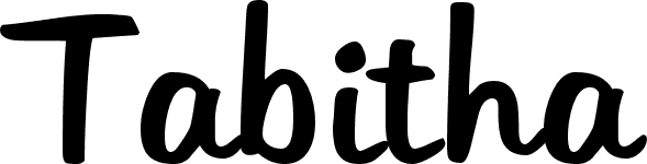 Tabitha font