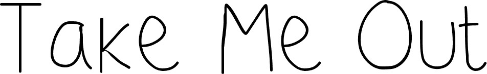 TakeMeOut font | Fonts2u.com