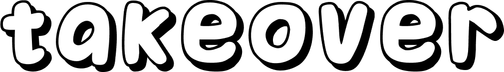 Takeover 3D Regular font | Fonts2u.com