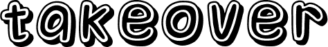 Takeover Regular font