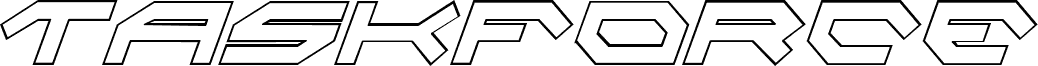 Taskforce Outline font | Fonts2u.com