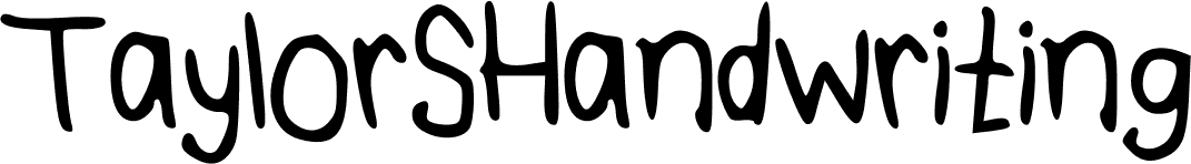 TaylorSHandwriting font | Fonts2u.com