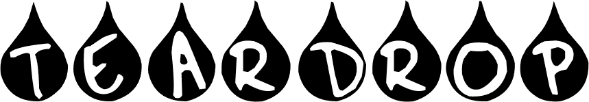 Teardrop font | Fonts2u.com