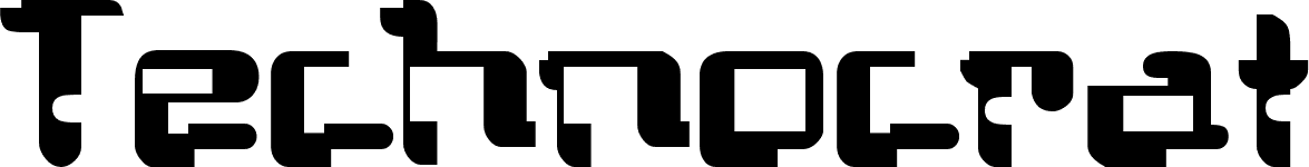 Technocrat font | Fonts2u.com