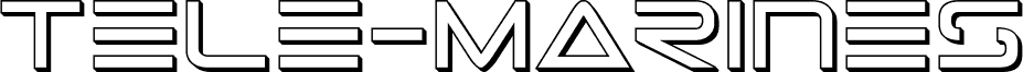 Tele-Marines font | Fonts2u.com