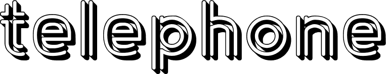 Telephone Regular font | Fonts2u.com