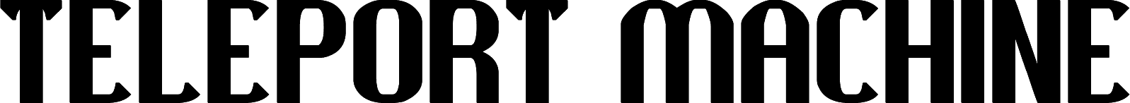 TELEPORT MACHINE font | Fonts2u.com