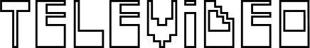 Televideo font | Fonts2u.com