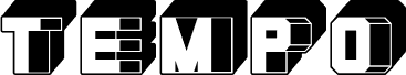 Tempo Regular font | Fonts2u.com