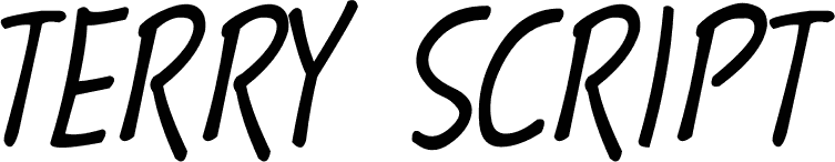 Terry Script font