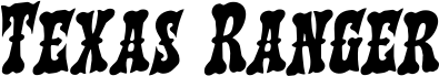 Texas Ranger Expanded font | Fonts2u.com