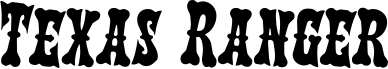 Texas Ranger 3D font | Fonts2u.com