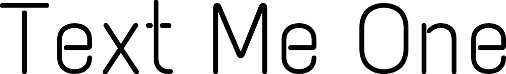 Text Me One font | Fonts2u.com