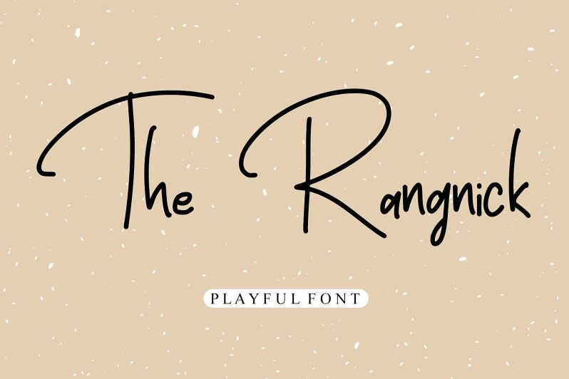 The Rangnick Regular font | Fonts2u.com