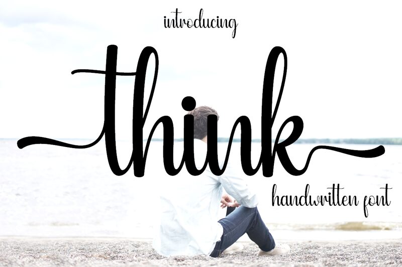 Think font | Fonts2u.com