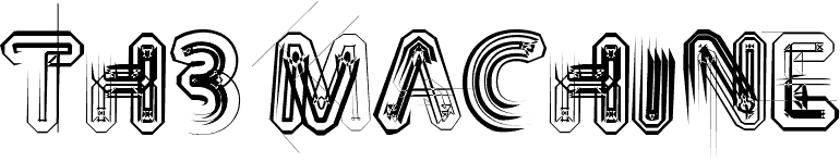 TH3 MACHINE font | Fonts2u.com