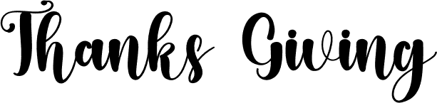 Thanks Giving font | Fonts2u.com