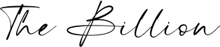 The Billion Monoline font