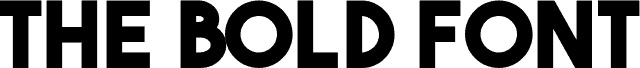 THE BOLD FONT FREE VERSION font | Fonts2u.com