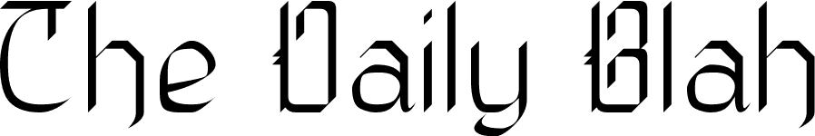 The Daily Blah fuente | Fonts2u.com